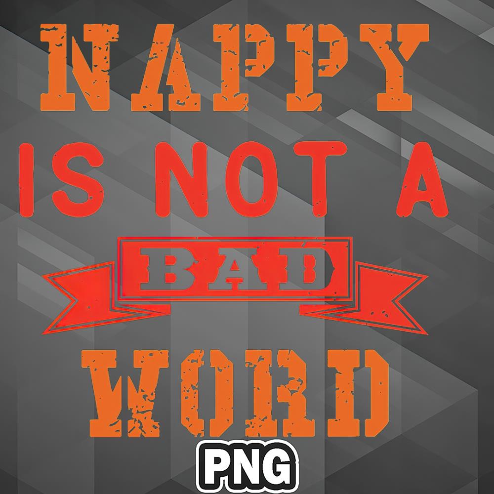 African PNG Nappy Printable For Craft - Inspire Uplift