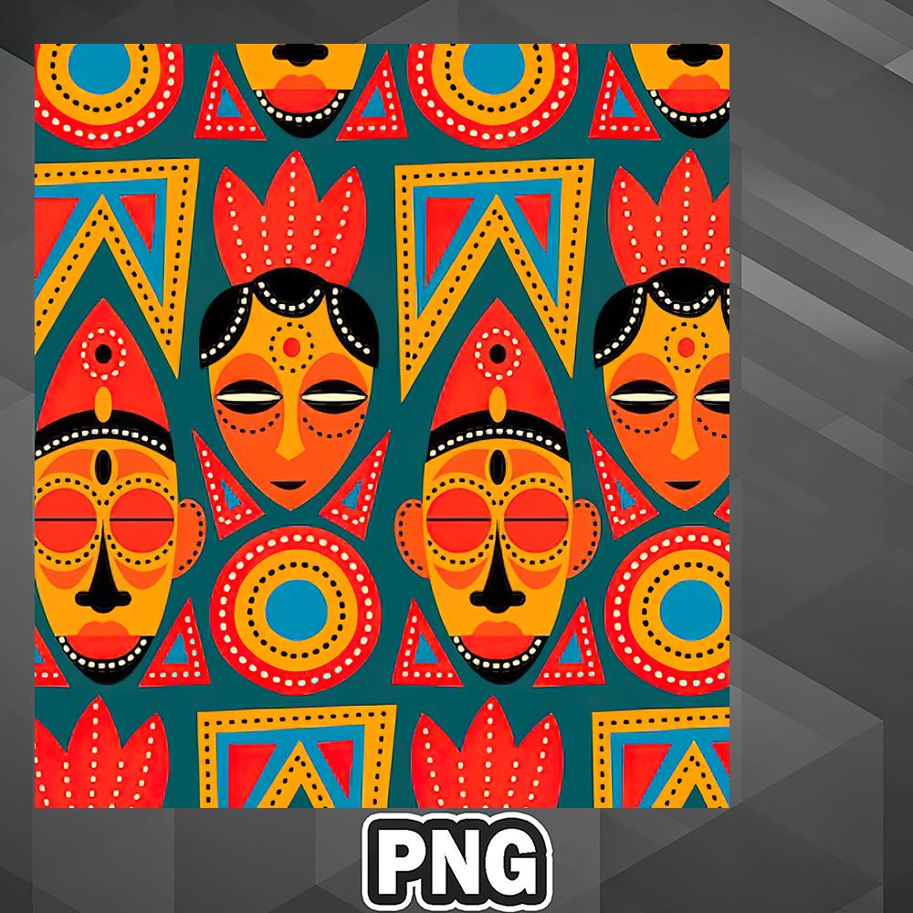 African PNG African Masks PNG For Sublimation Print Printabl | Inspire ...