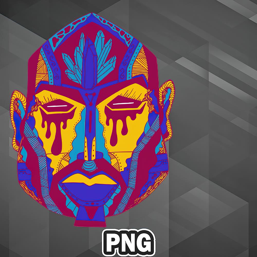 African PNG Triad African Mask No 9 PNG For Sublimation Prin | Inspire ...