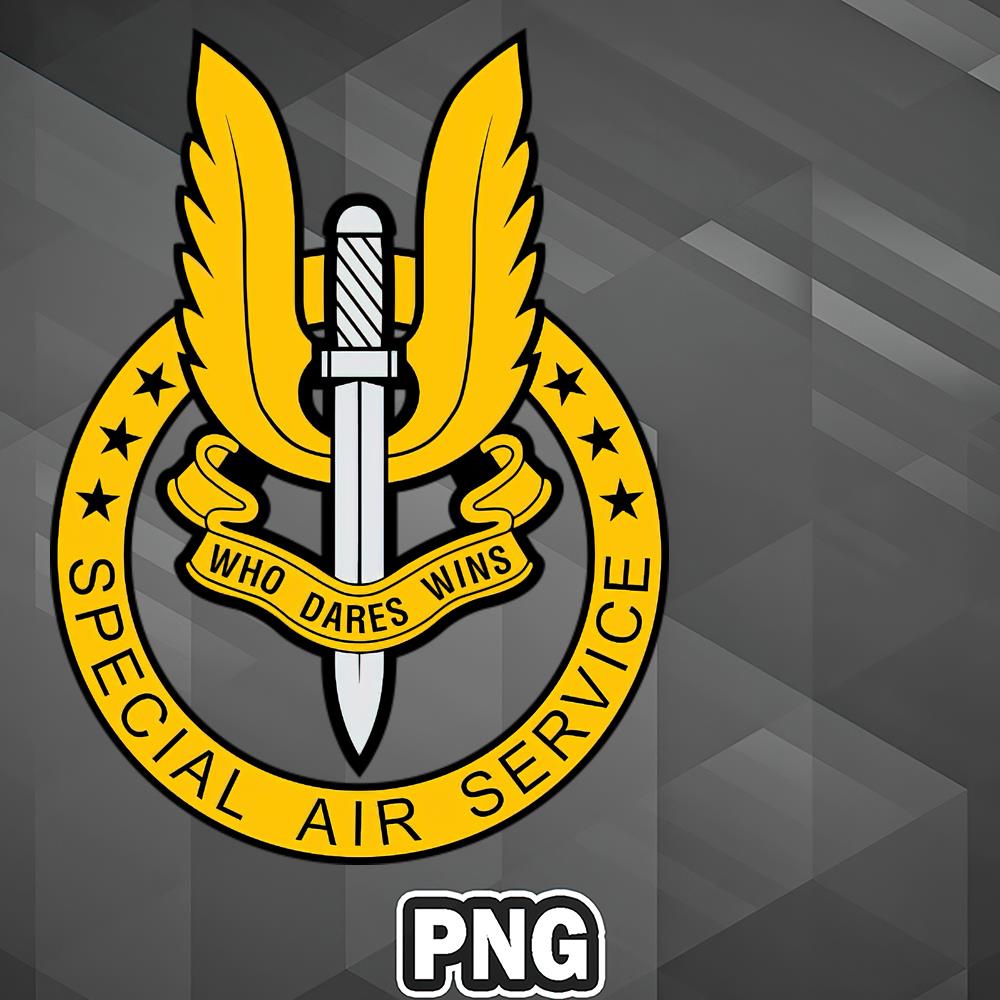 Army PNG Mod41 SAS Special Air Service PNG For Sublimation P - Inspire ...