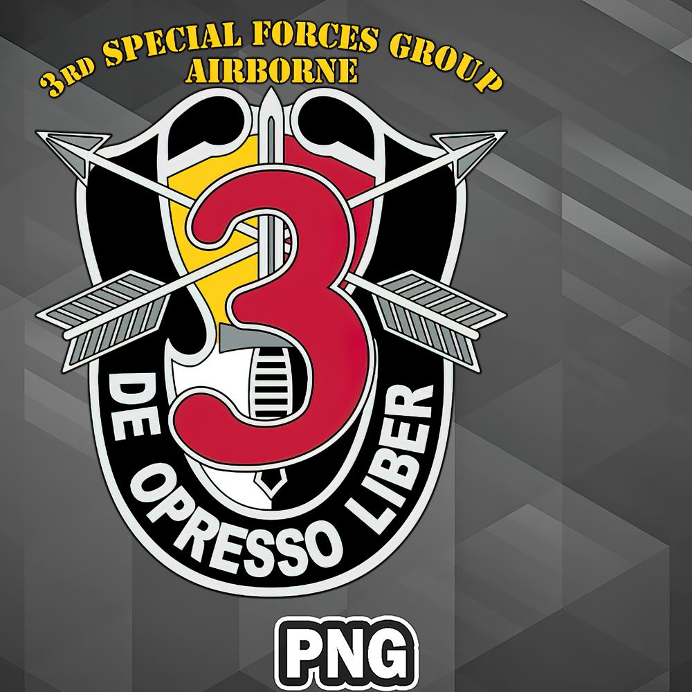Army PNG 3rd Special Forces Group PNG For Sublimation Print | Inspire ...