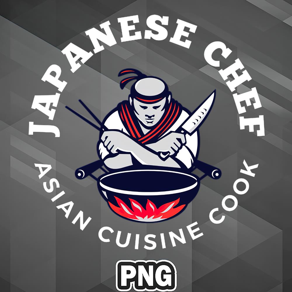 Asian PNG The Japanese Chef Asian Cuisine Design Asia Countr - Inspire ...