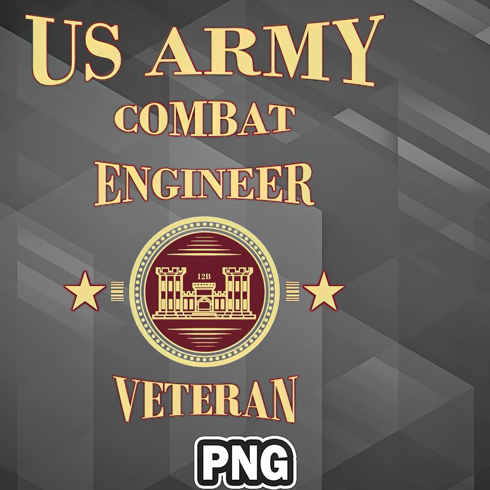 Army PNG US Army Combat Engineer Veteran PNG For Sublimation - Inspire ...