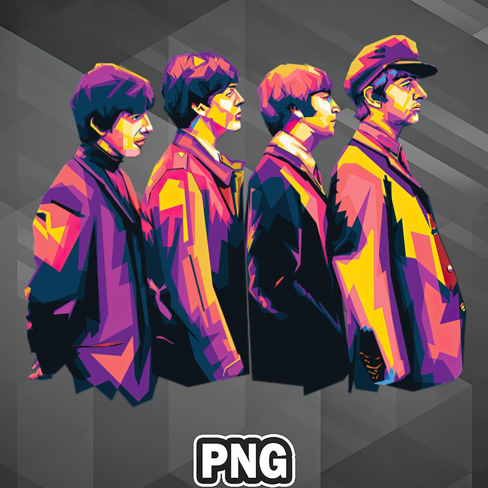 Artist PNG Retro Band PNG For Sublimation Print High Quality - Inspire ...