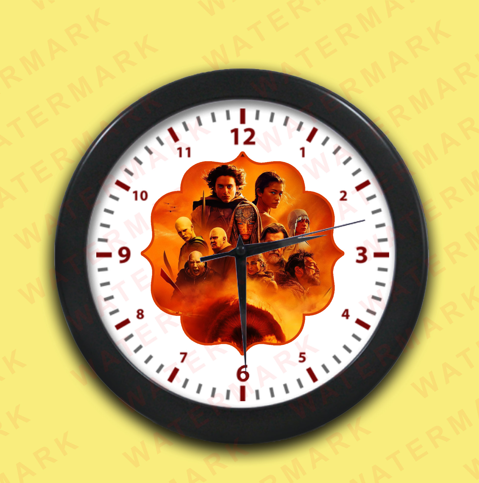 1 DUNE ARRAKIS DESERT Wall Clocks | Inspire Uplift