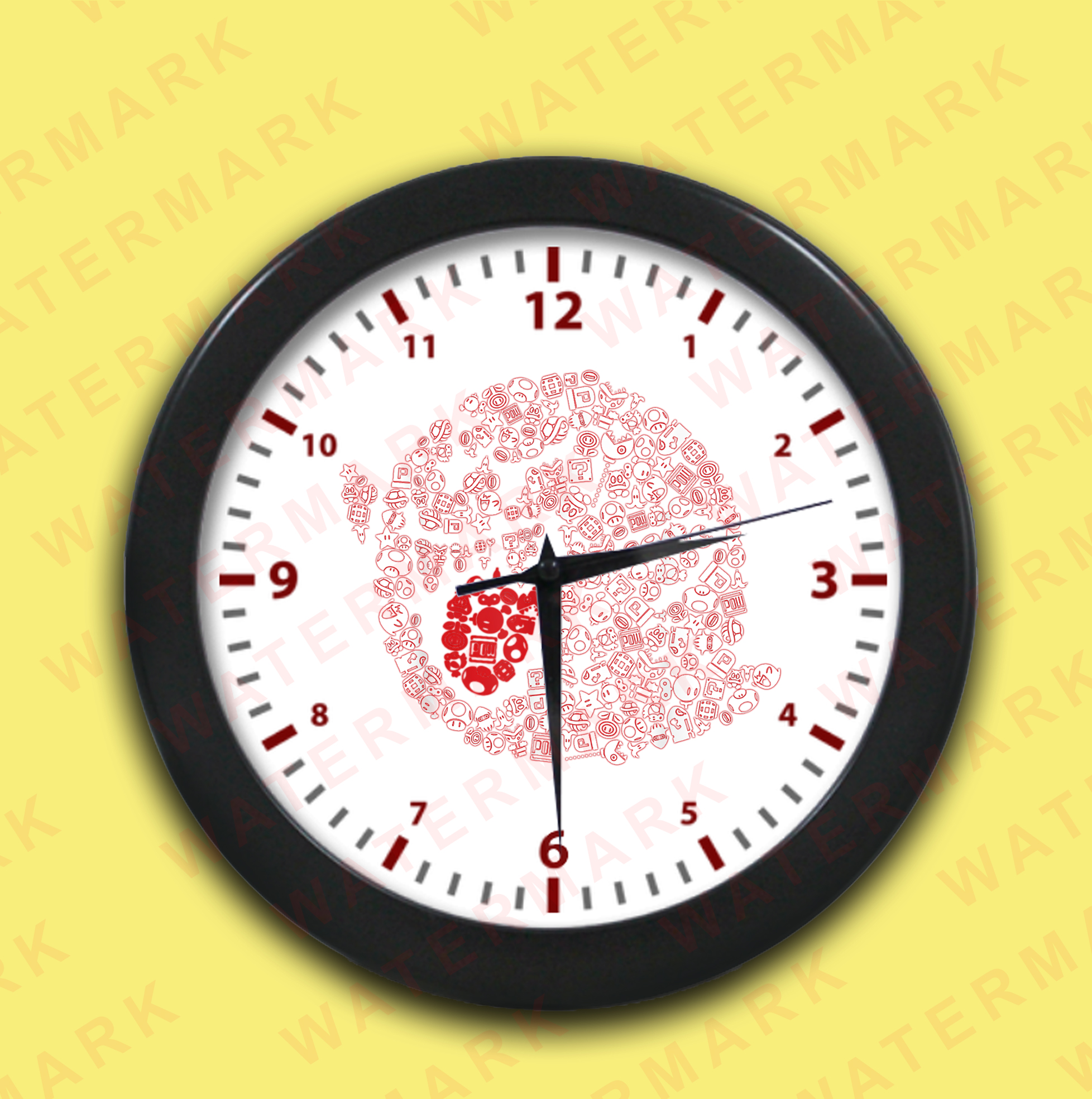 5 NINTENDO SUPER MARIO ICONIC BOO Wall Clocks | Inspire Uplift