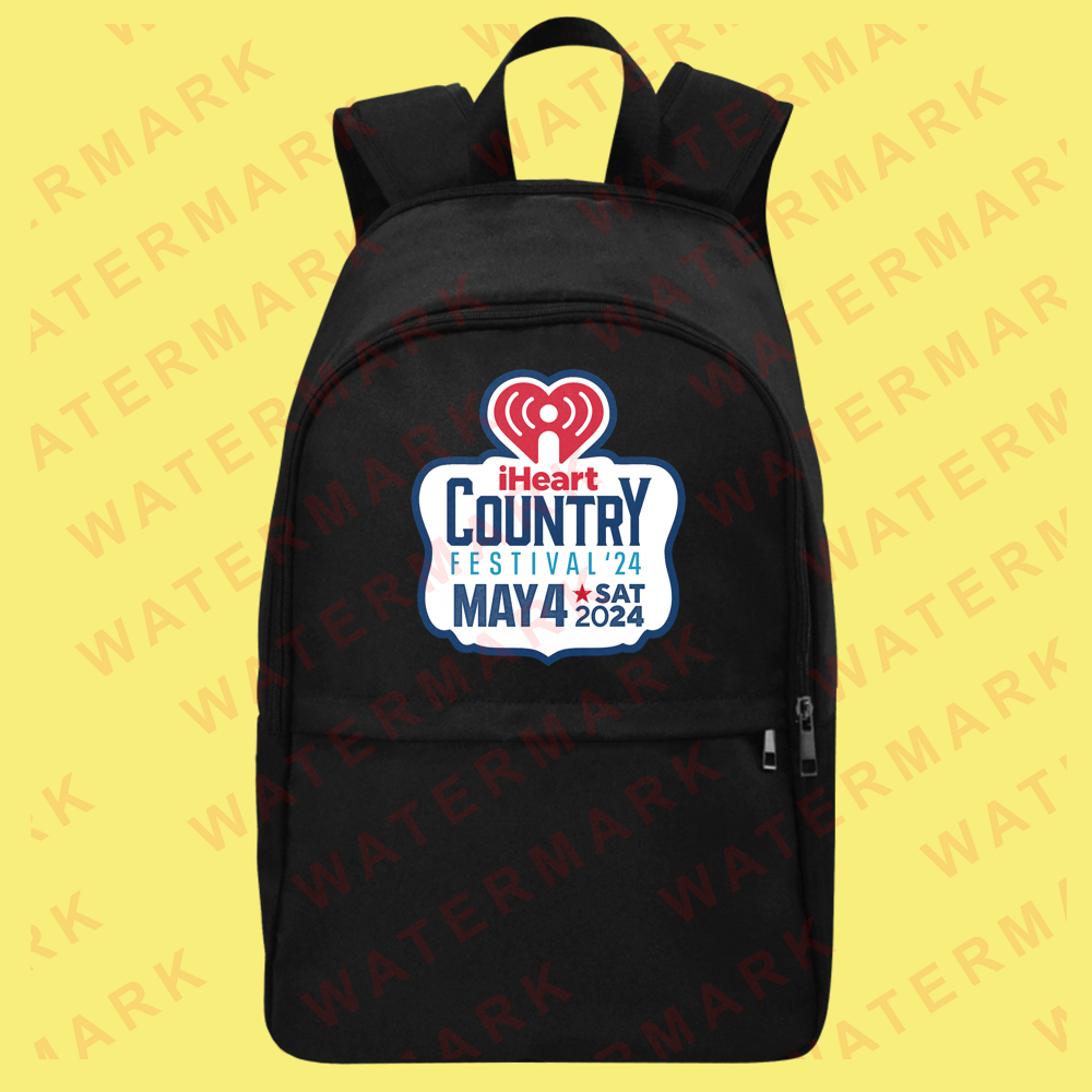 IHEARTCOUNTRY FESTIVAL 2024 Backpack Bags | Inspire Uplift
