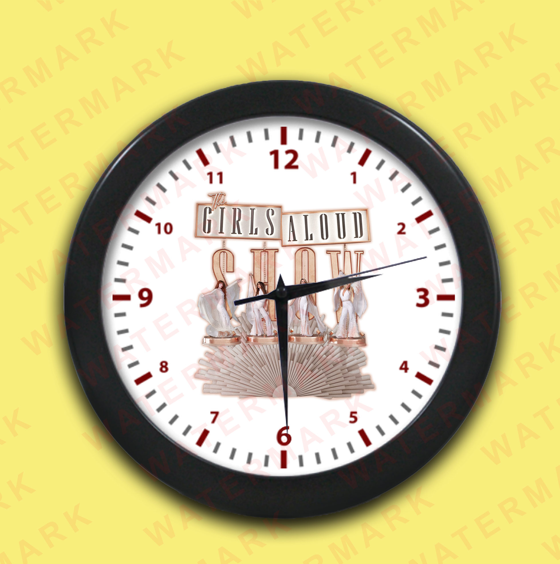THE GIRLS ALOUD SHOW ARENA TOUR 2024 Wall Clocks | Inspire Uplift