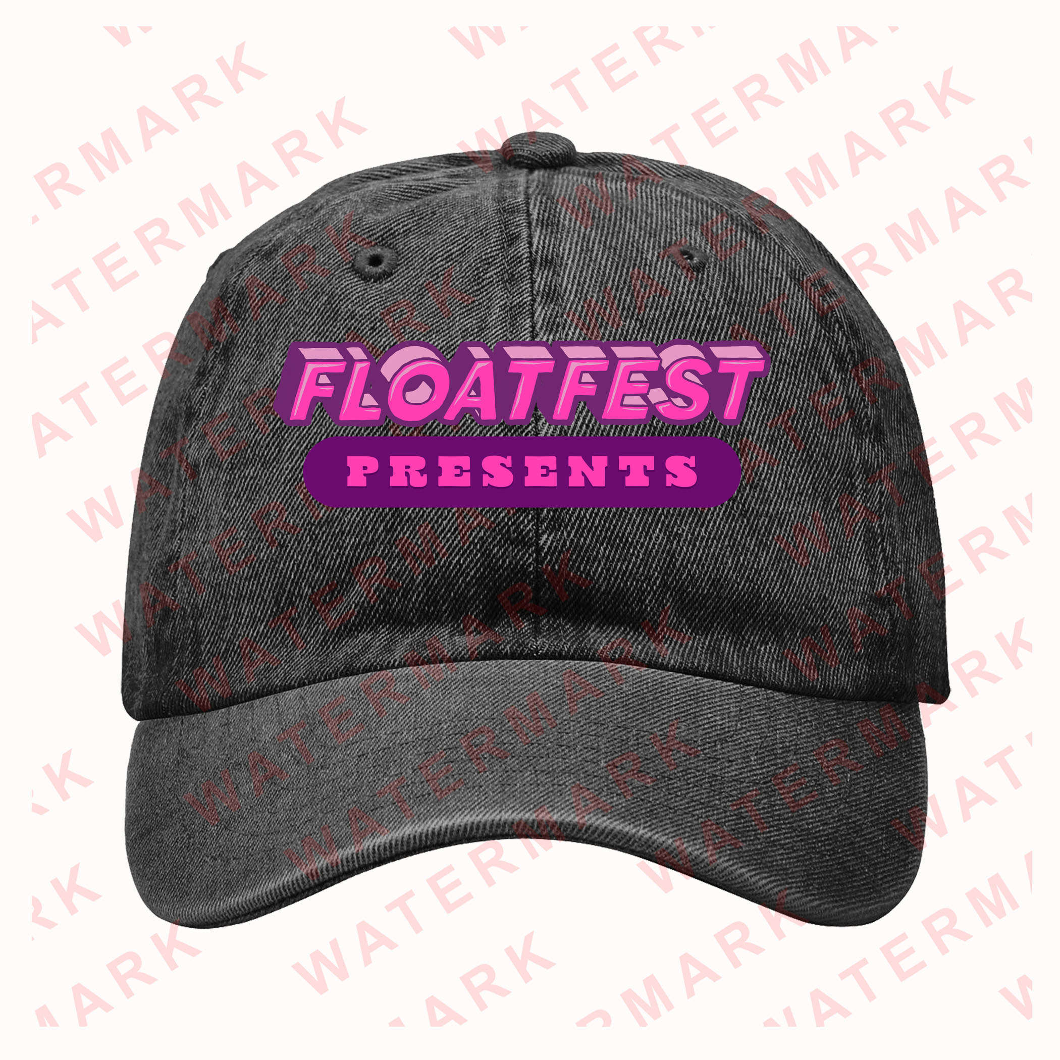 FLOAT FEST 2024 Denim hat cap | Inspire Uplift