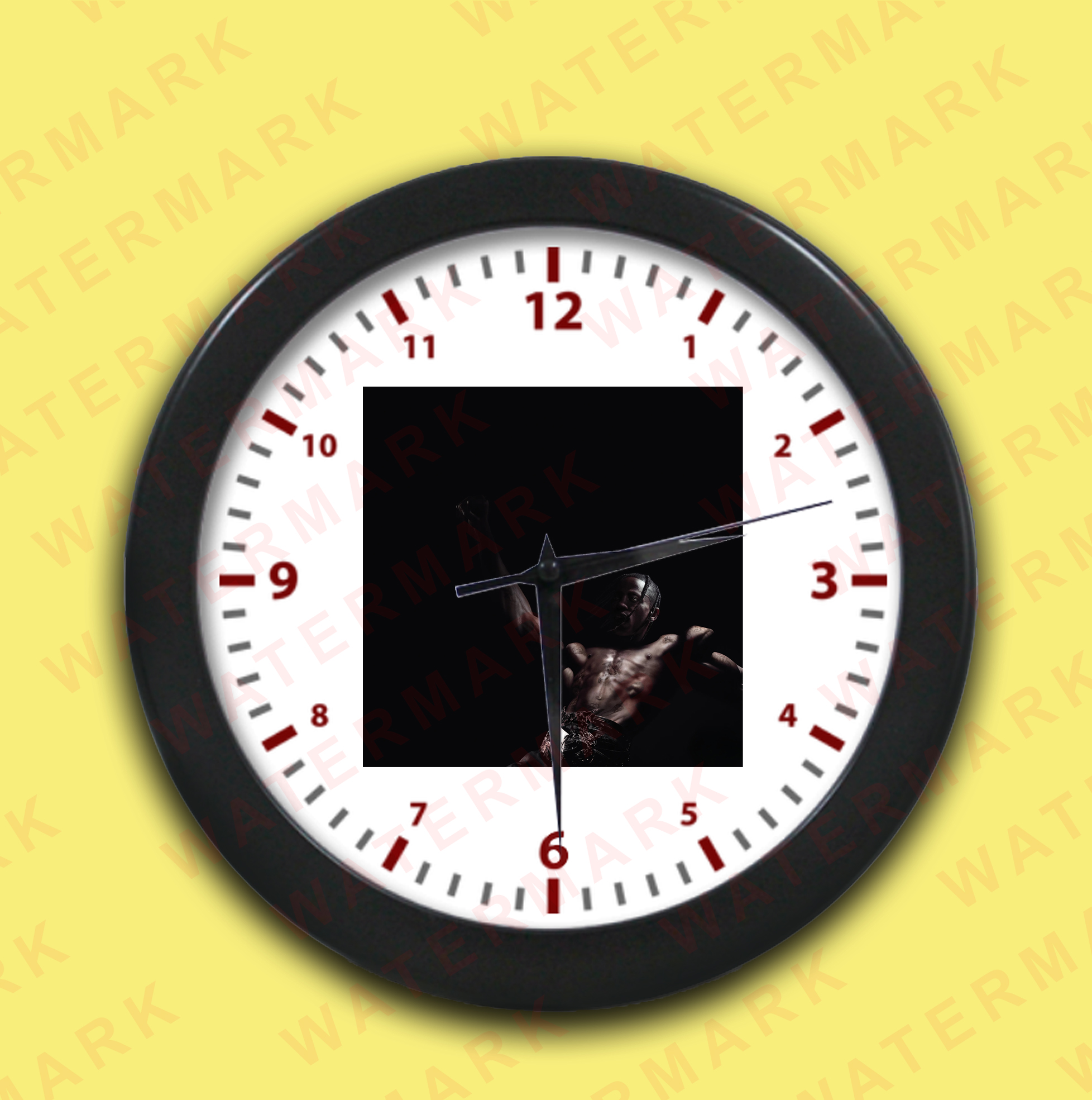 TRAVIS SCOTT - UTOPIA Wall Clocks | Inspire Uplift