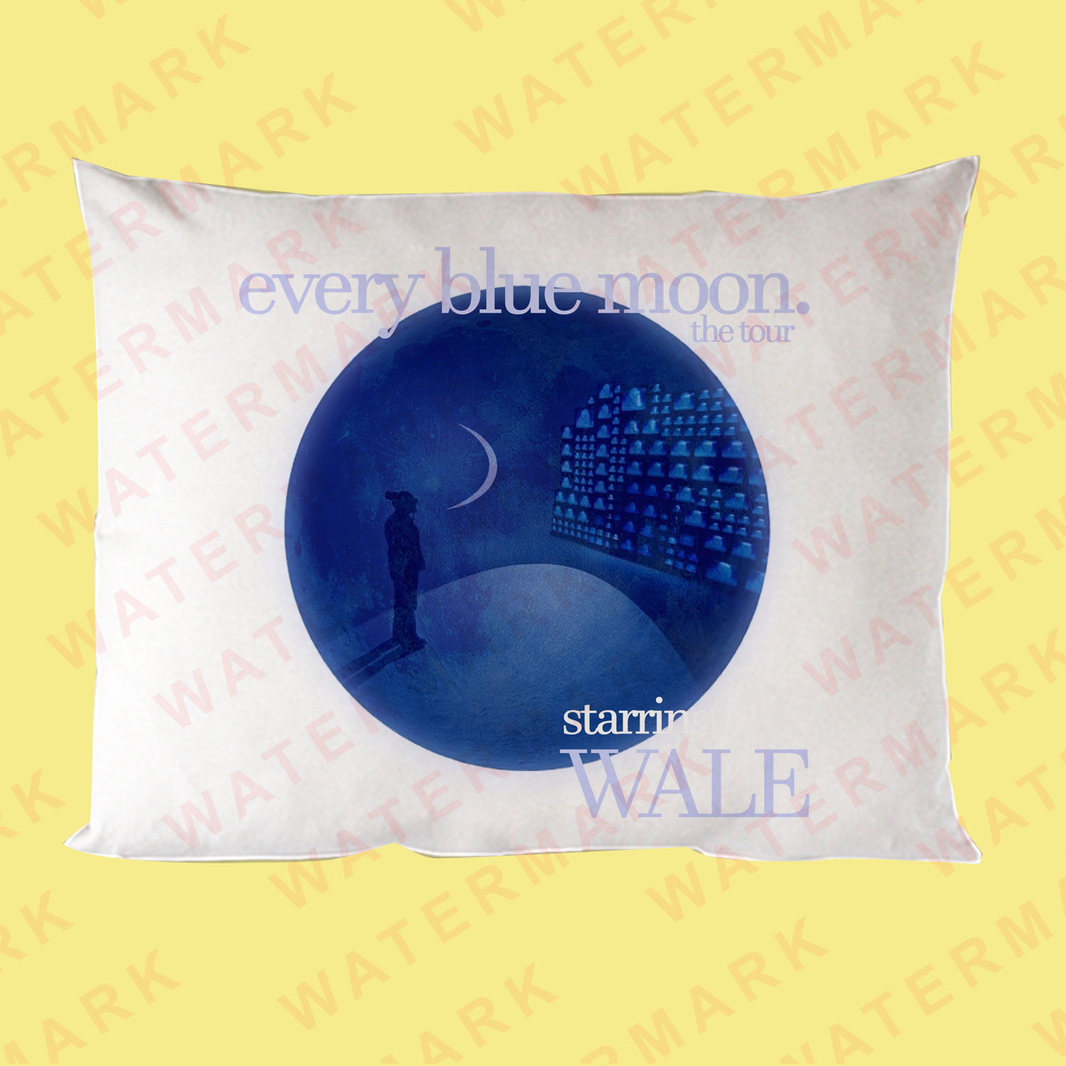 EVERY BLUE MOON THE TOUR STARRING WALE 2024 Pillow Cases | Inspire Uplift
