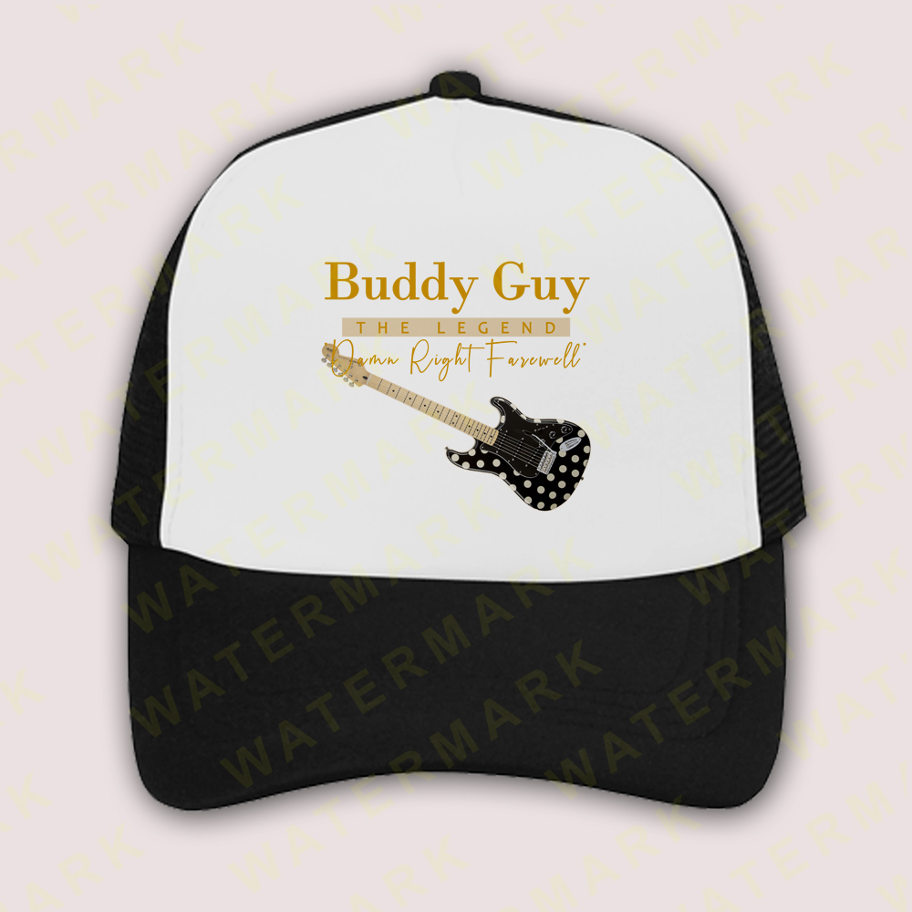 BUDDY GUY DAMN RIGHT FAREWELL TOUR 2023 Denim Hat Cap | Inspire Uplift