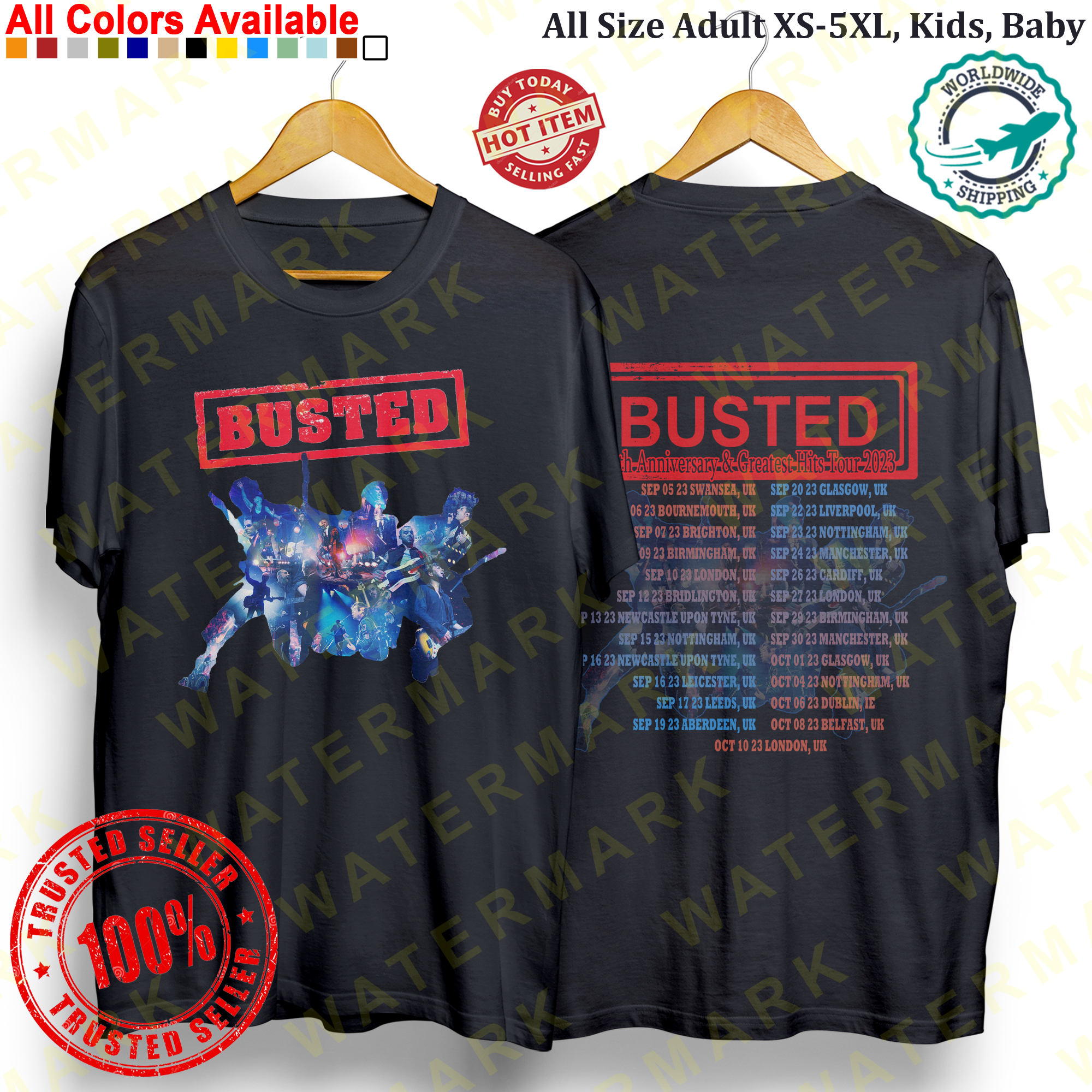 BUSTED 20TH ANNIVERSARY & GREATEST HITS TOUR 2023 Concert Al | Inspire ...