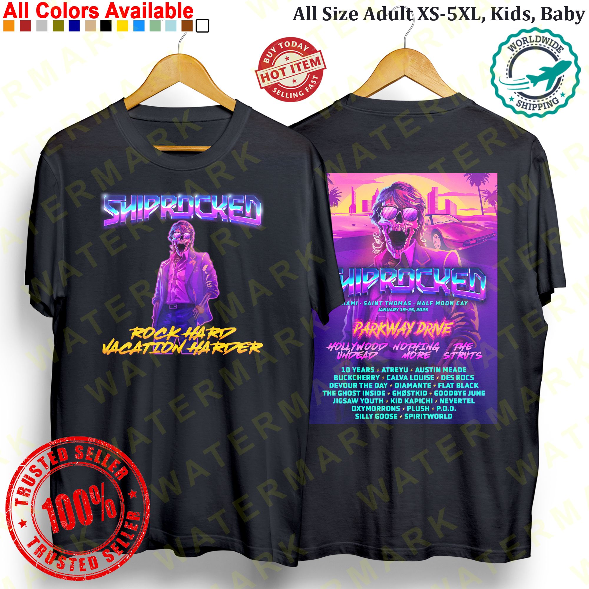 SHIPROCKED ROCK HARD VACATION HARDER MUSIC FESTIVAL 2025 Con | Inspire ...