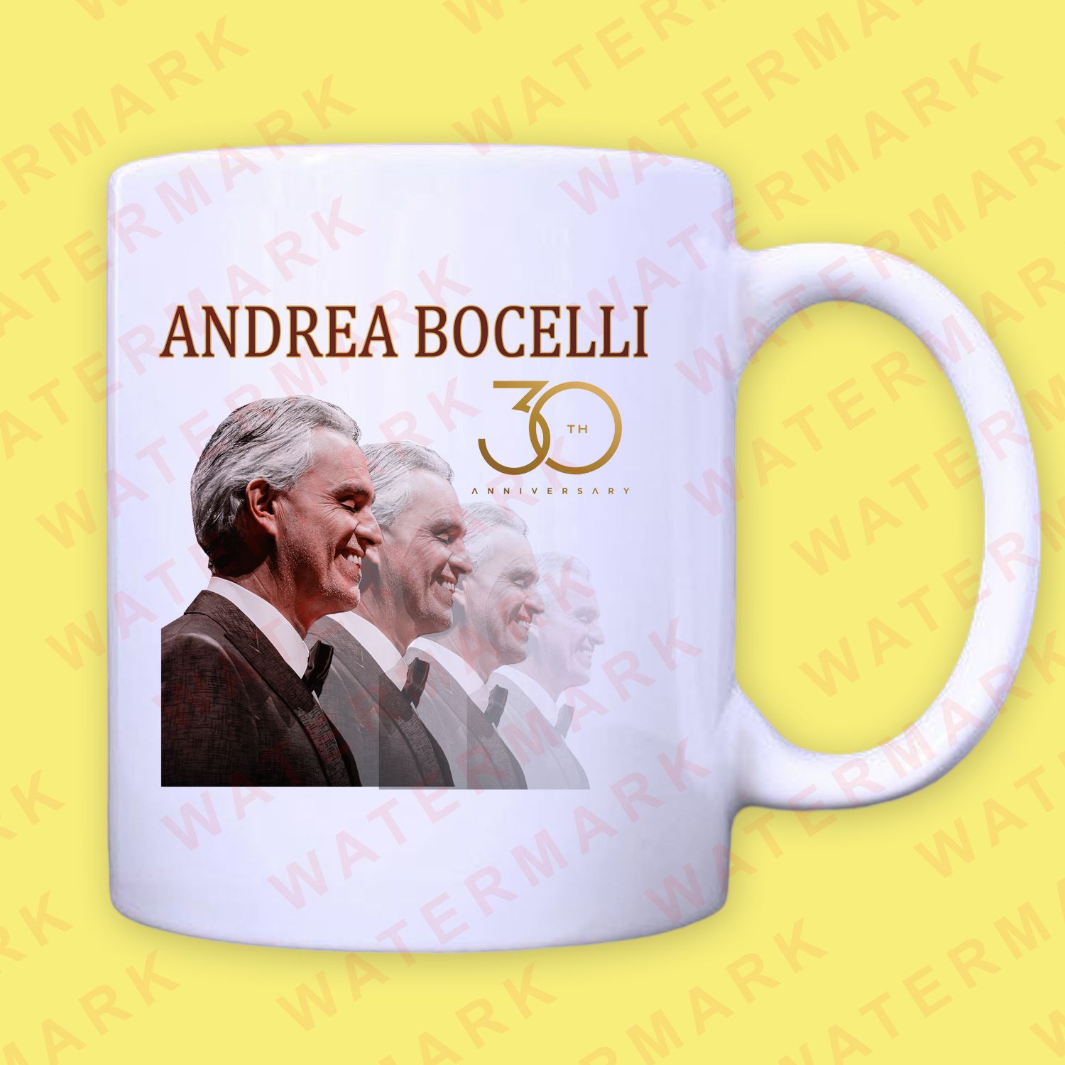 ANDREA BOCELLI 30TH ANNIVERSARY ON TOUR 2025 Mug | Inspire Uplift