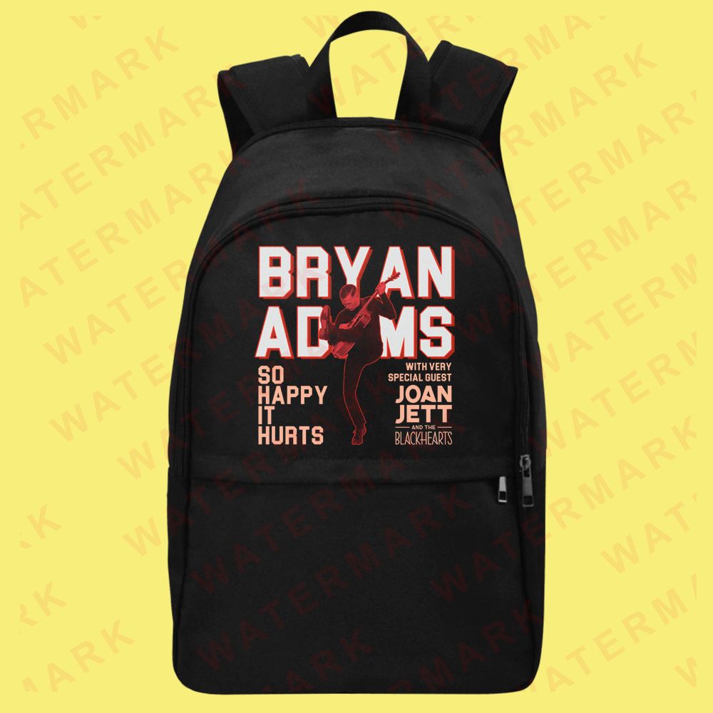 BRYAN ADAMS SO HAPPY IT HURTS ON TOUR 2025 Backpack Bags | Inspire Uplift