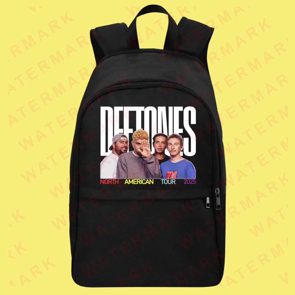 DEFTONES NORTH AMERICAN TOUR 2025 Backpack Bags | Inspire Uplift