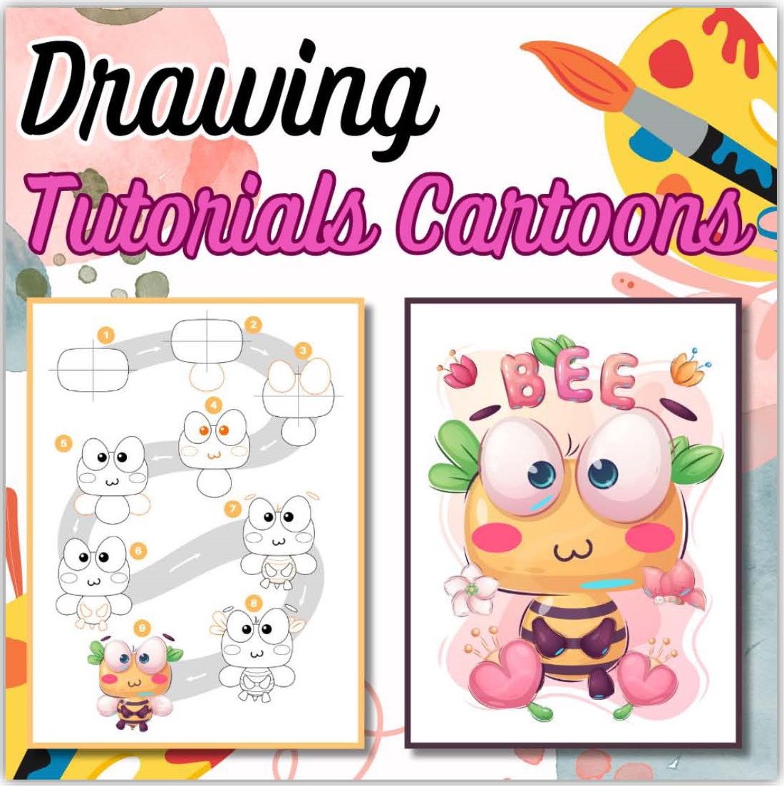 25 Drawing Tutorials Cartoons, create endearing and lovable - Inspire ...