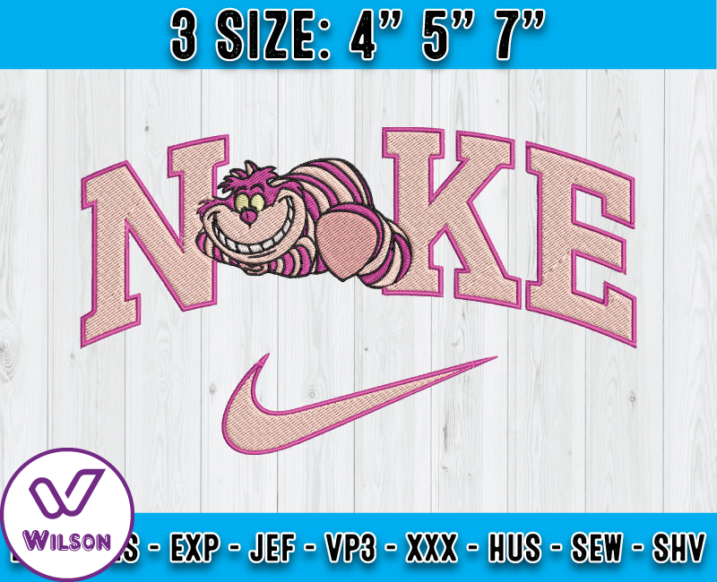Nike Alice in WonderlandEmbroidery, Disney Nike Embroidery, | Inspire ...