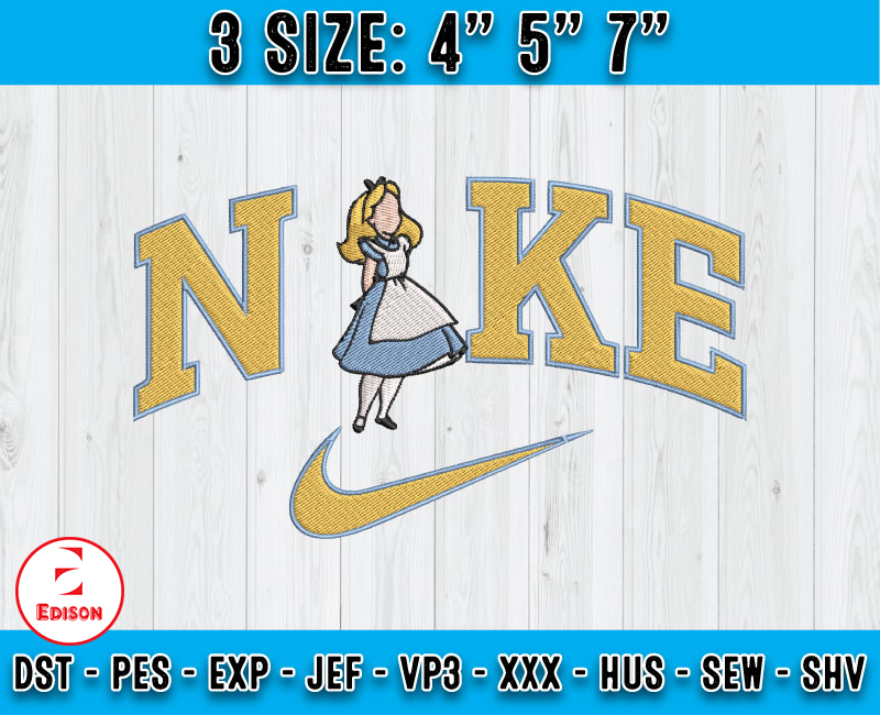 Nike x Alice, Nike Disney Embroidery, Alice in Wonderland In | Inspire ...