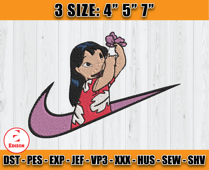 Nike Lilo Embroidery, Lilo and Stitch Embroidery, Embroidery | Inspire ...