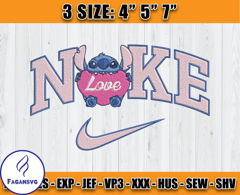 Angle Nike Embroidery Design, Stitch Machine Embroidery File | Inspire ...