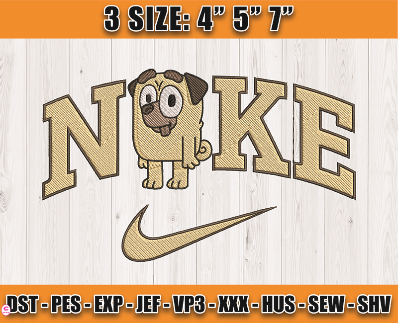 Nike X Bingo embroidery, Nike Cartoon embroidery, Bluey Char | Inspire ...