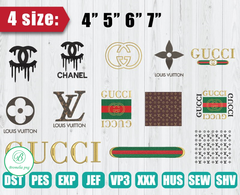 Bundle 13 Designs Logo Fashion embroidery, machine embroider | Inspire ...