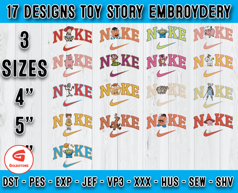Bundle 17 Design Toy Story embroidery, Disney Characters emb | Inspire ...
