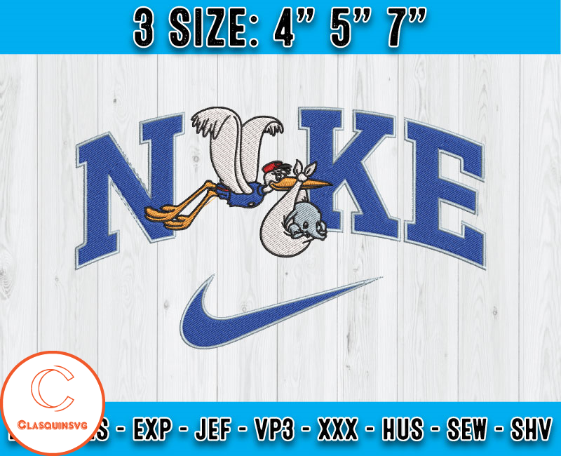 Nike X Mr. Stork and Dumbo, Dumbo Cartoon embroidery, Disney | Inspire ...
