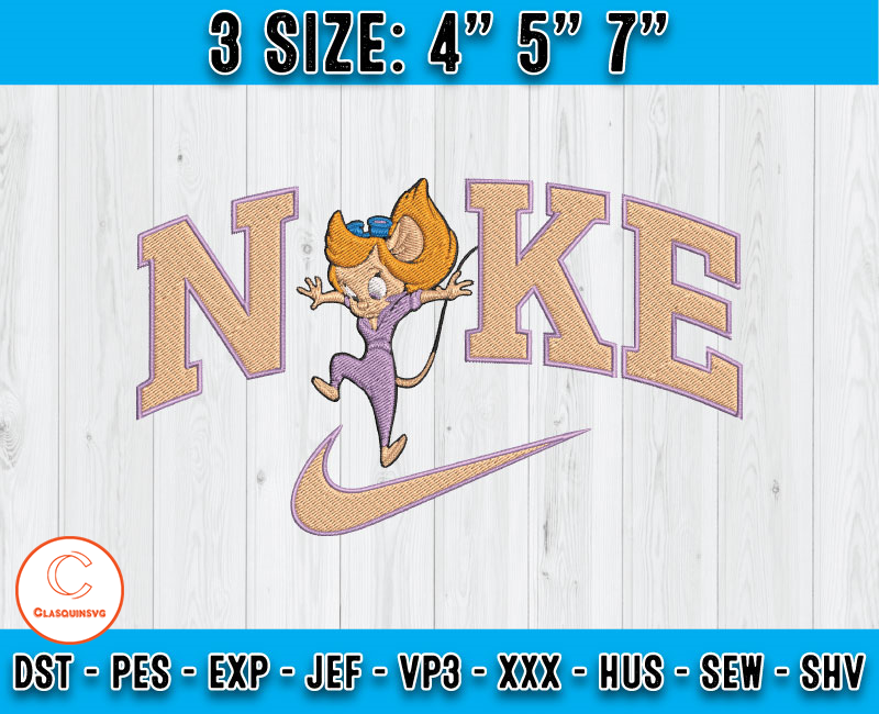 Nike Cartoon embroidery design, cartoon Inspired Embroidery | Inspire ...