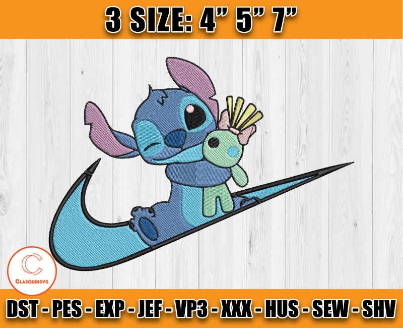 Nike Stitch Embroidery, Lilo and Stitch Embroidery, Embroide | Inspire ...