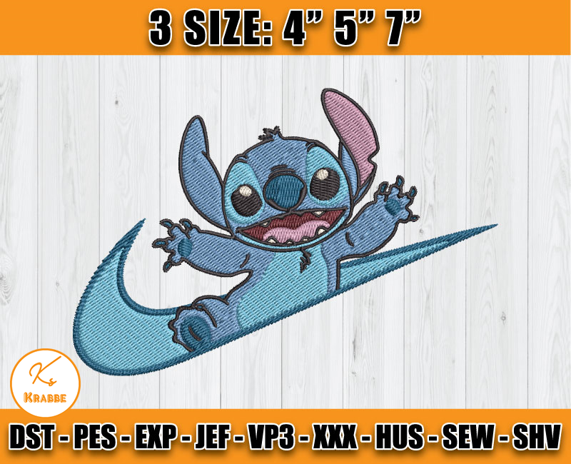 Nike Stitch Embroidery,, Lilo and Stitch Embroidery, Nike Di | Inspire ...