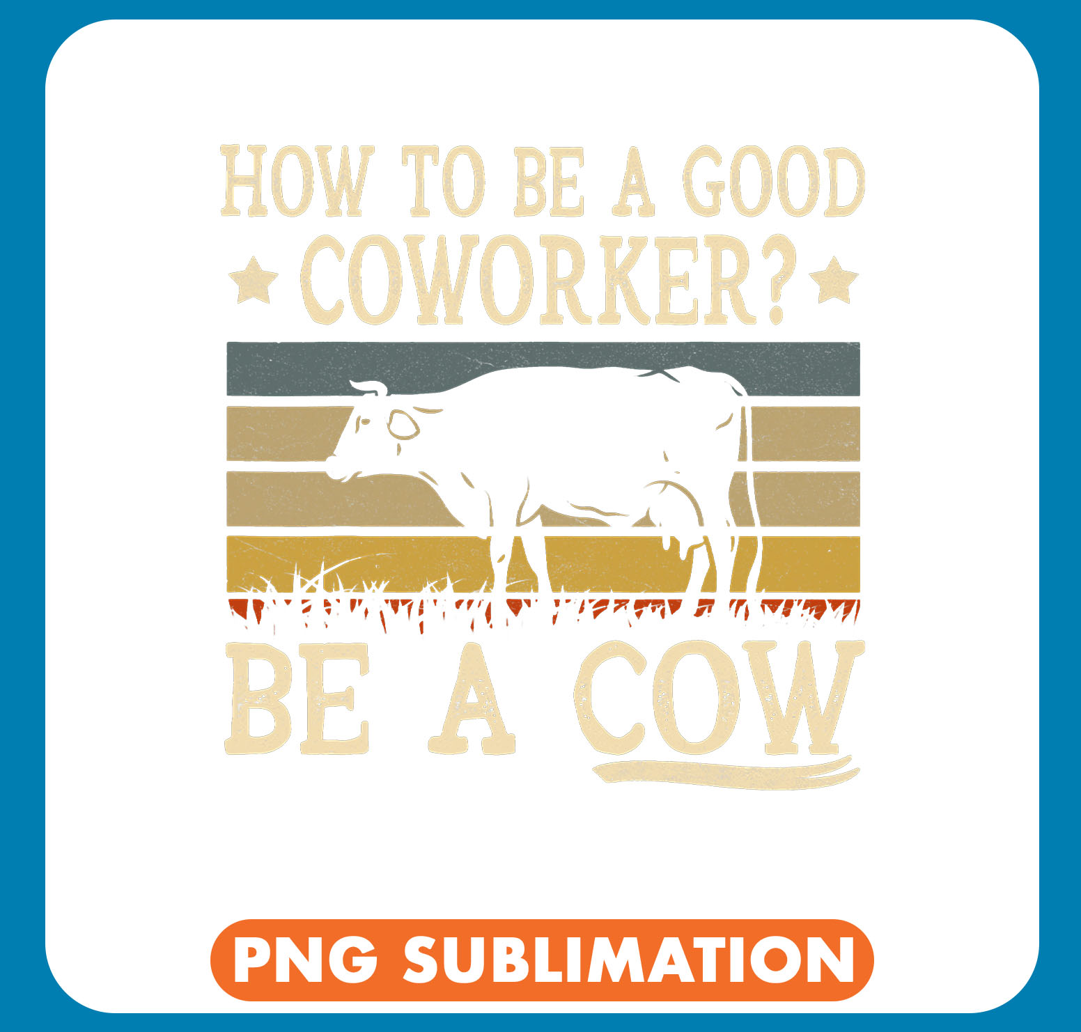 Cattle Cow How to be a good coworker Farmer saying funny far | Inspire ...