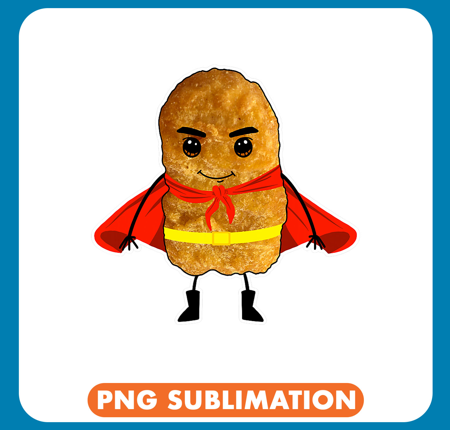 Chicken Poultry Funny Chicken Nuggets Hero Kawaii Chicken Nu | Inspire ...