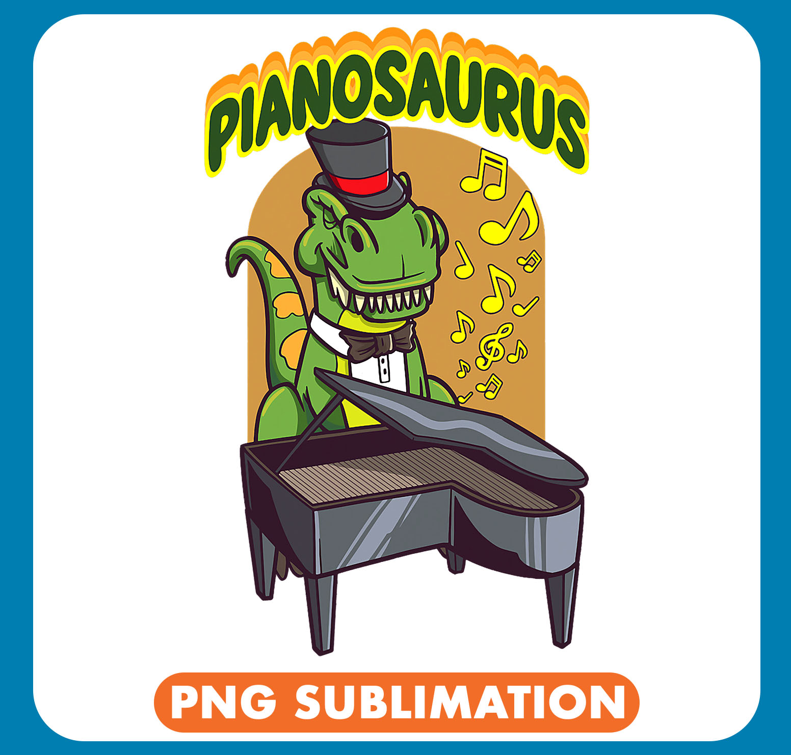 Dinosaur Dino Dino Piano Pianosaurus Piano Tyrannosaurus Rex | Inspire Uplift