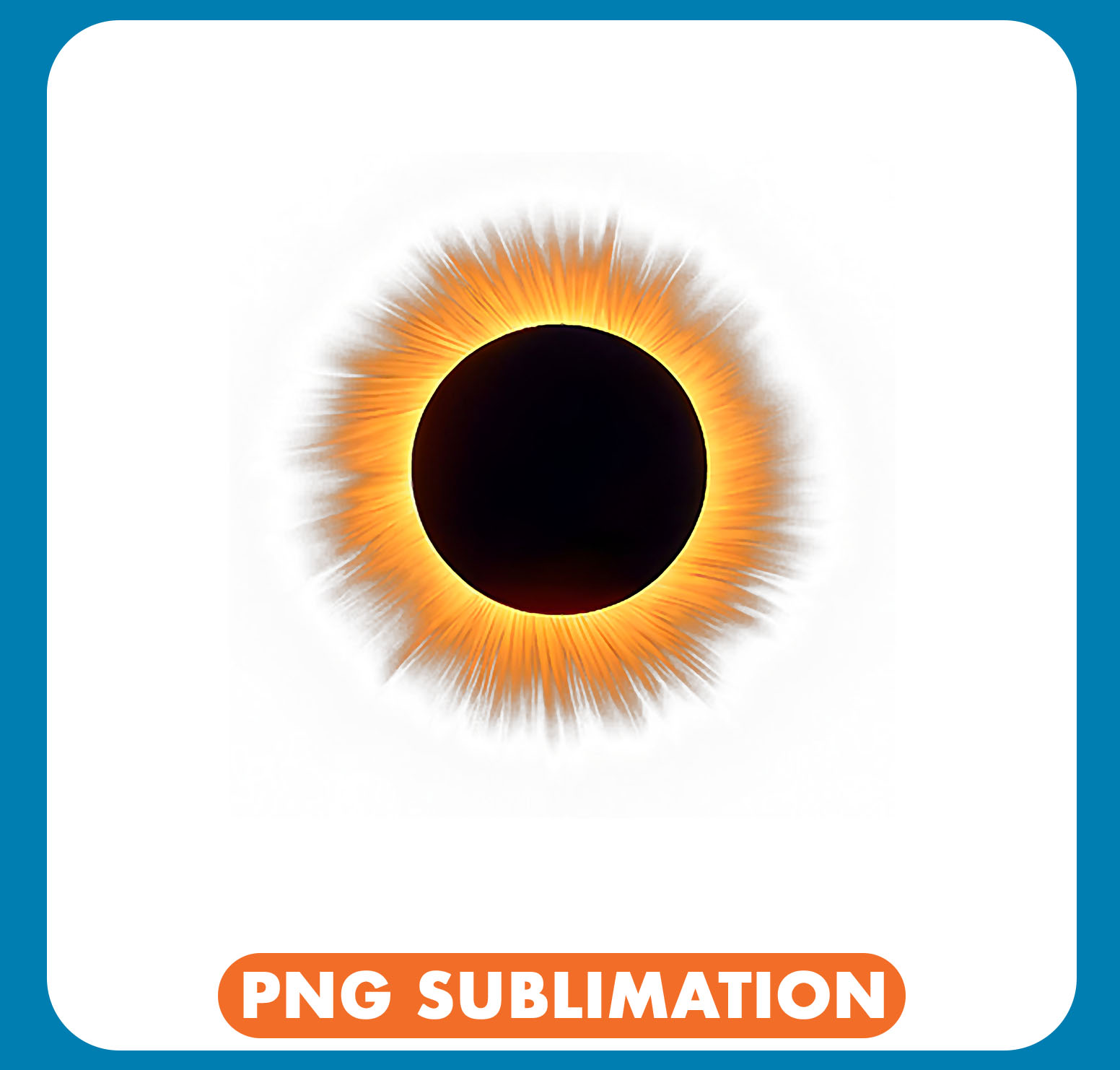 Total Solar Eclipse US American Flag 04 08 2024 Totality png - Inspire ...