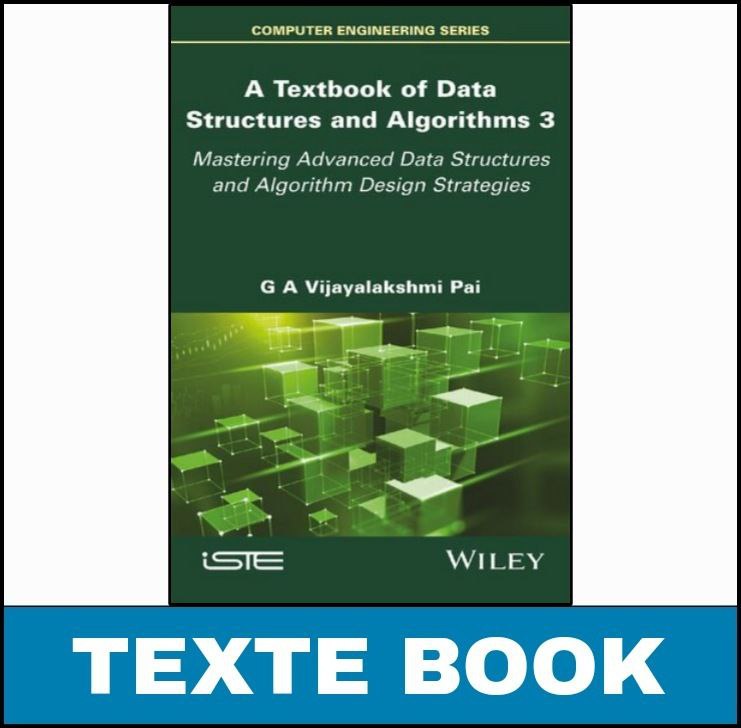 A Textbook of Data Structures and Algorithms, Volume 3: Mast | Inspire Uplift