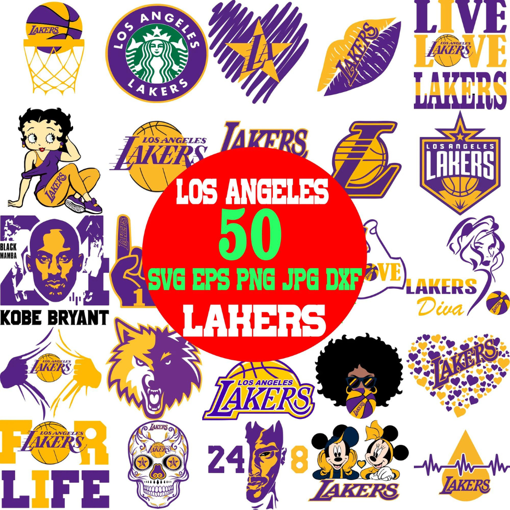 Lakers Bundle Svg, Sport Svg, Los Angeles Lakers Svg,Los Ang | Inspire ...