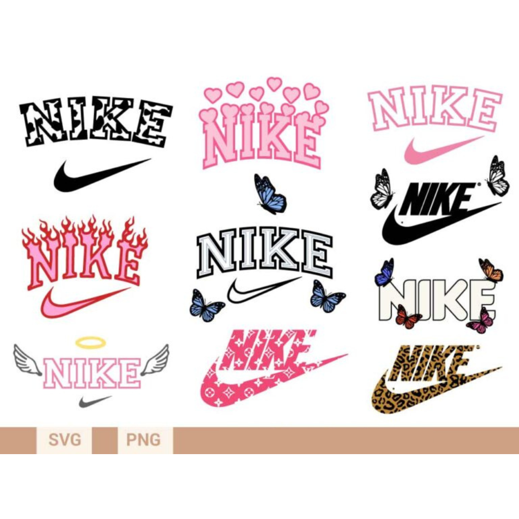 Nike Logos Svg Bundle, Trending Svg, Nike Svg, Nik - Inspire Uplift