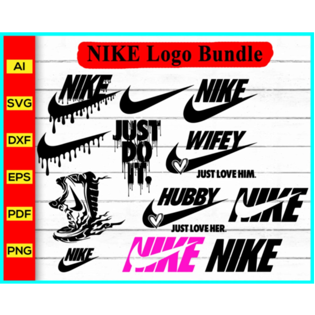 Nike Logos Svg Bundle, Trending Svg, Nike Svg, Nik - Inspire Uplift