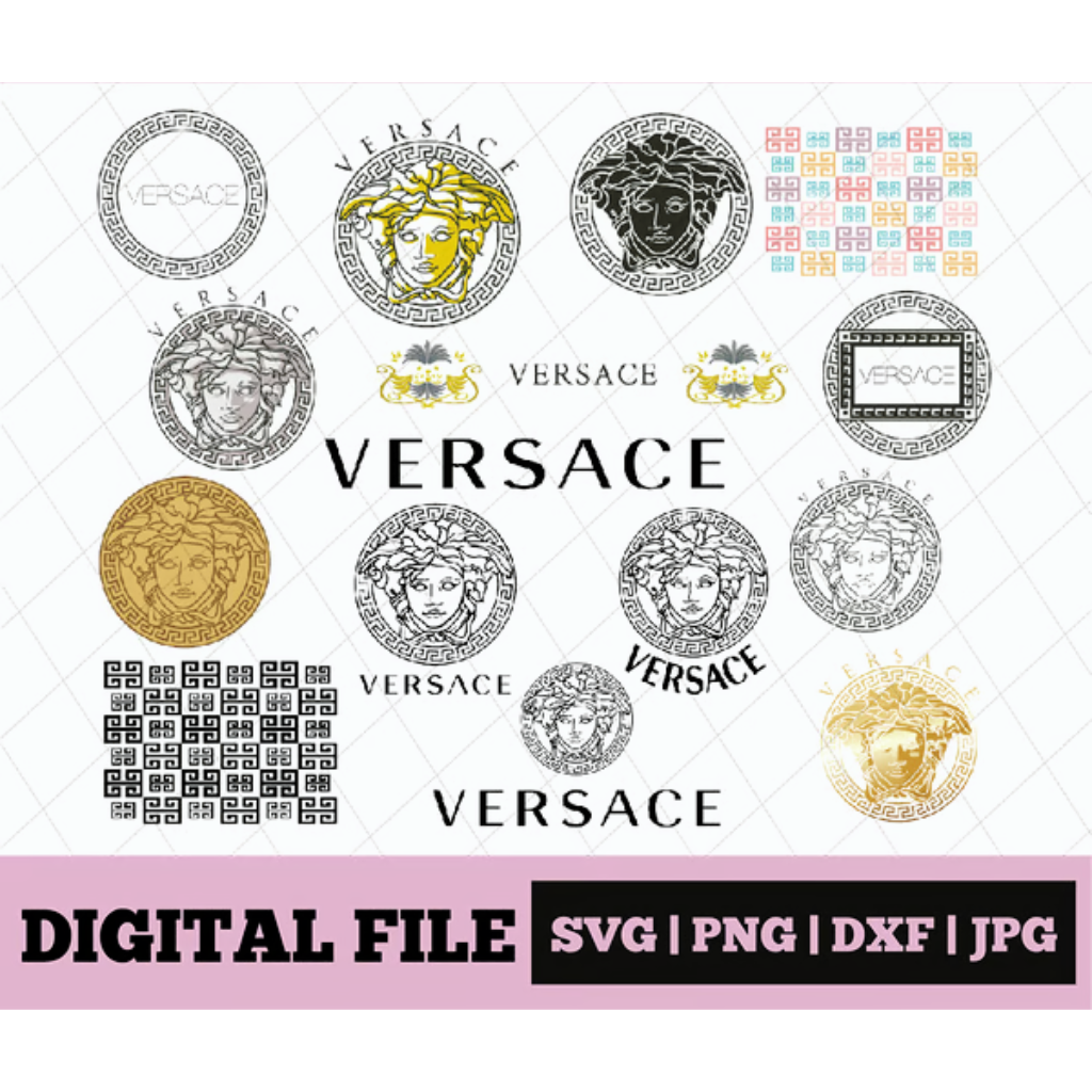 Versace Svg, Versace Logo Svg, Versace Clipart, Versace Bund | Inspire ...