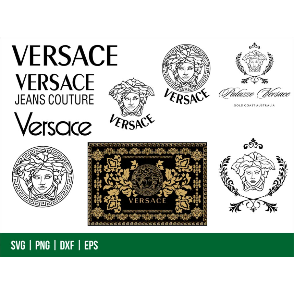 Versace Svg, Versace Logo Svg, Versace Clipart, Versace Bund | Inspire ...