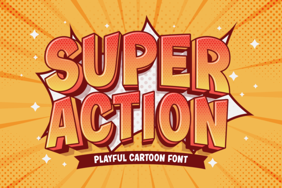Super Action Font | Inspire Uplift