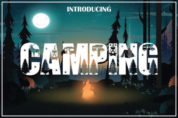 Camping Font | Inspire Uplift