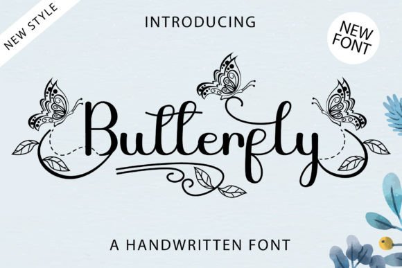 Butterfly Font | Inspire Uplift