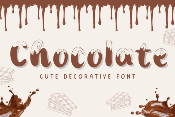 Chocolate Font | Inspire Uplift