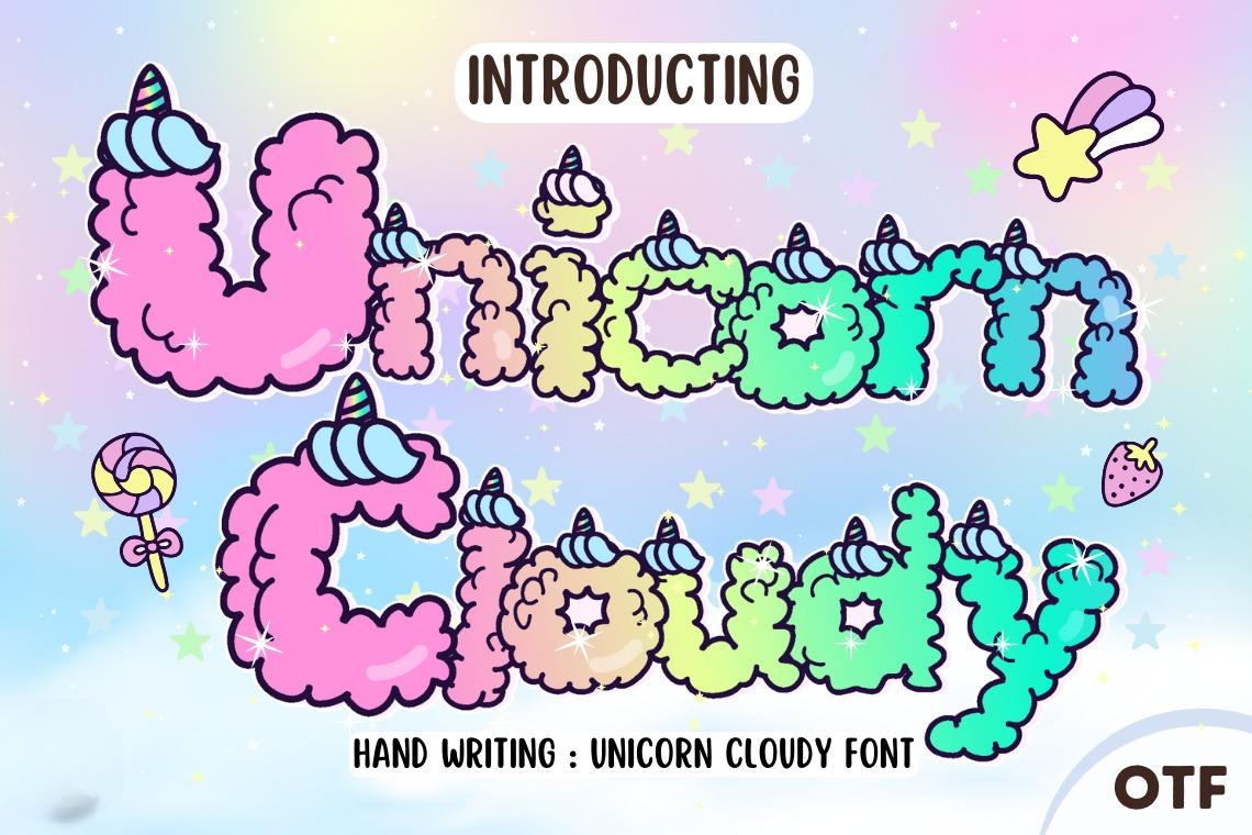 cloudy font svg - Inspire Uplift