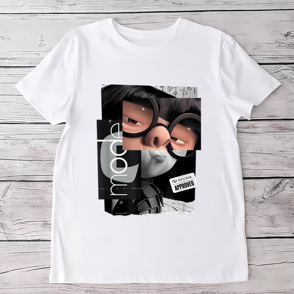 Disney And Pixars The Incredibles Edna Mode Fashion Logo T S | Inspire ...