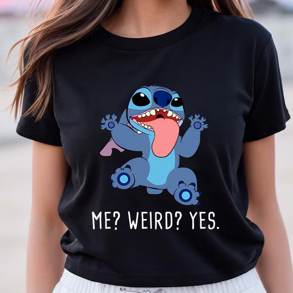 Disney Stitch Me Weird Yes Shirt | Inspire Uplift